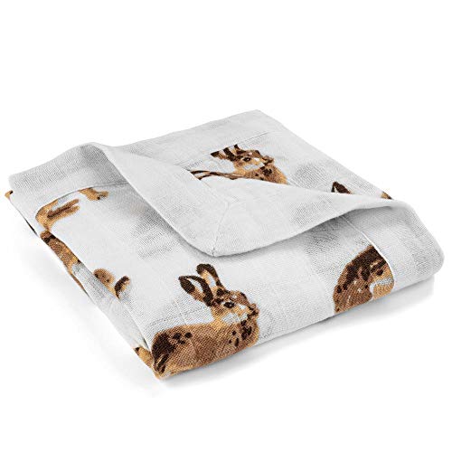 Milkbarn Mini Lovey Blanket (Bunny)