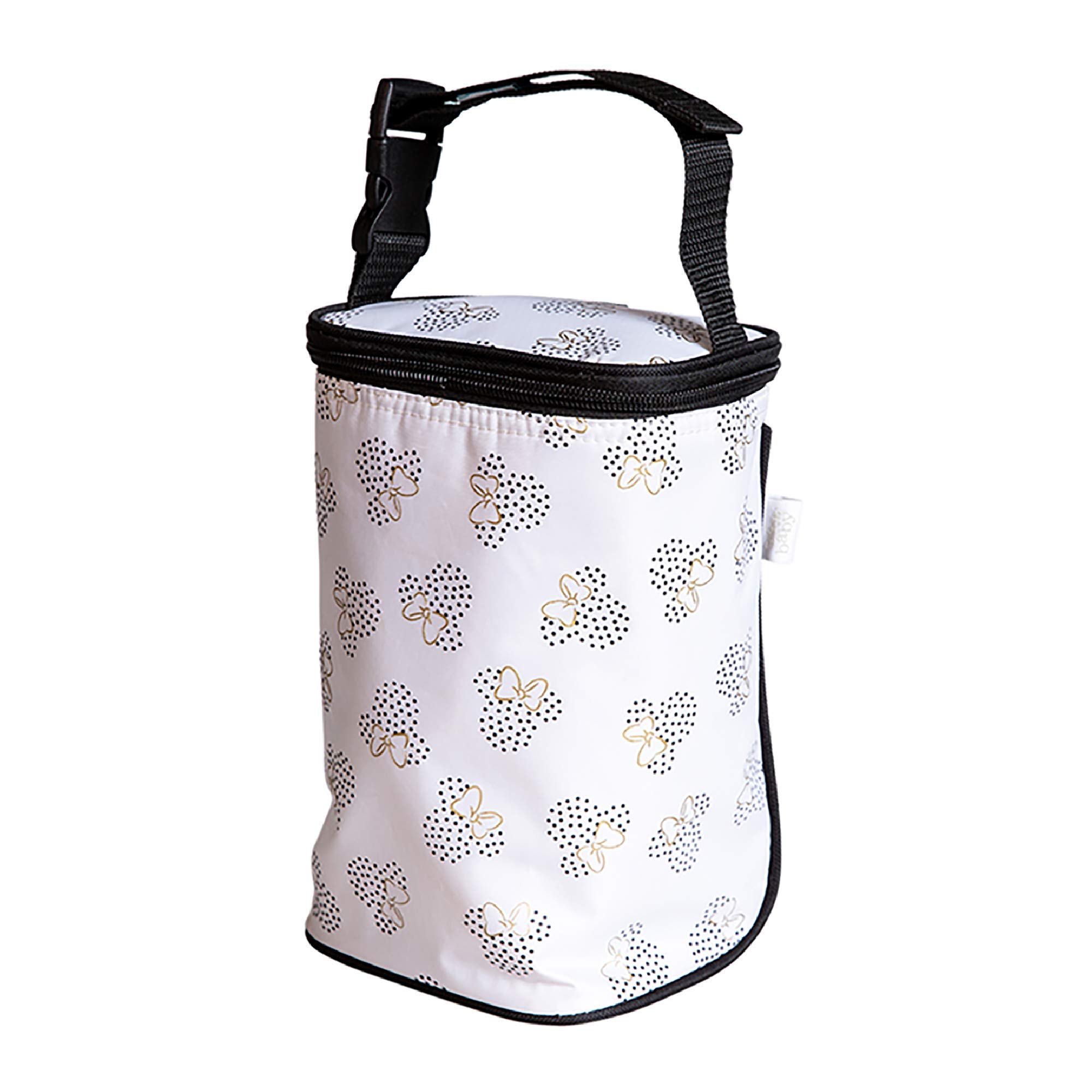 J.L. Childress Disney Baby Tall TwoCOOL Breastmilk Cooler, Baby Bottle & Baby Food Bag, Minnie Dots