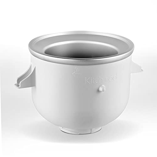 Ice Cream Maker Attachment for Kitchenaid Stand Mixer,2-Quart Frozen Yogurt - Ice Cream & Sorbet Gelato Maker,Fits 4.5 qt and Larger Mixers