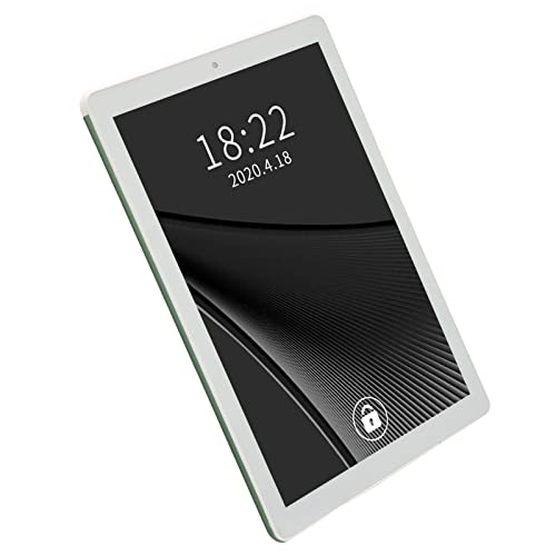 8 Core Processor Tablet, Tablet 3GB RAM and 64GB ROM Green 100‑240V for 11 10 Inch for School for Travel for Children (US Plug)