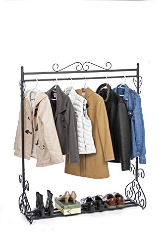Mango Steam Sheffield Garment Rack, (64.5 H x 47.5 L Inches)