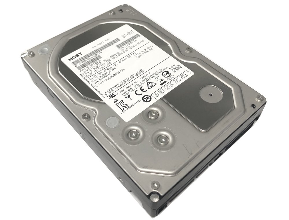 HGST Ultrastar 7K3000 HUA723030ALA640 (0F12456) 3TB 7200RPM 64MB Cache SATA III 6.0Gb/s 3.5in Enterprise Hard Drive (Renewed) - w/3 Year Warranty