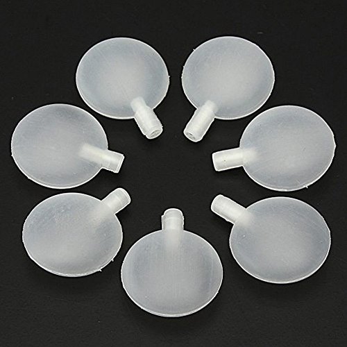 Elandy 25PCS Squeakers Toys-Doll Inner Accsssories Repair Fix Dog Pet Baby Toy Noise Maker Insert Replacement(Transparent) (35mm)