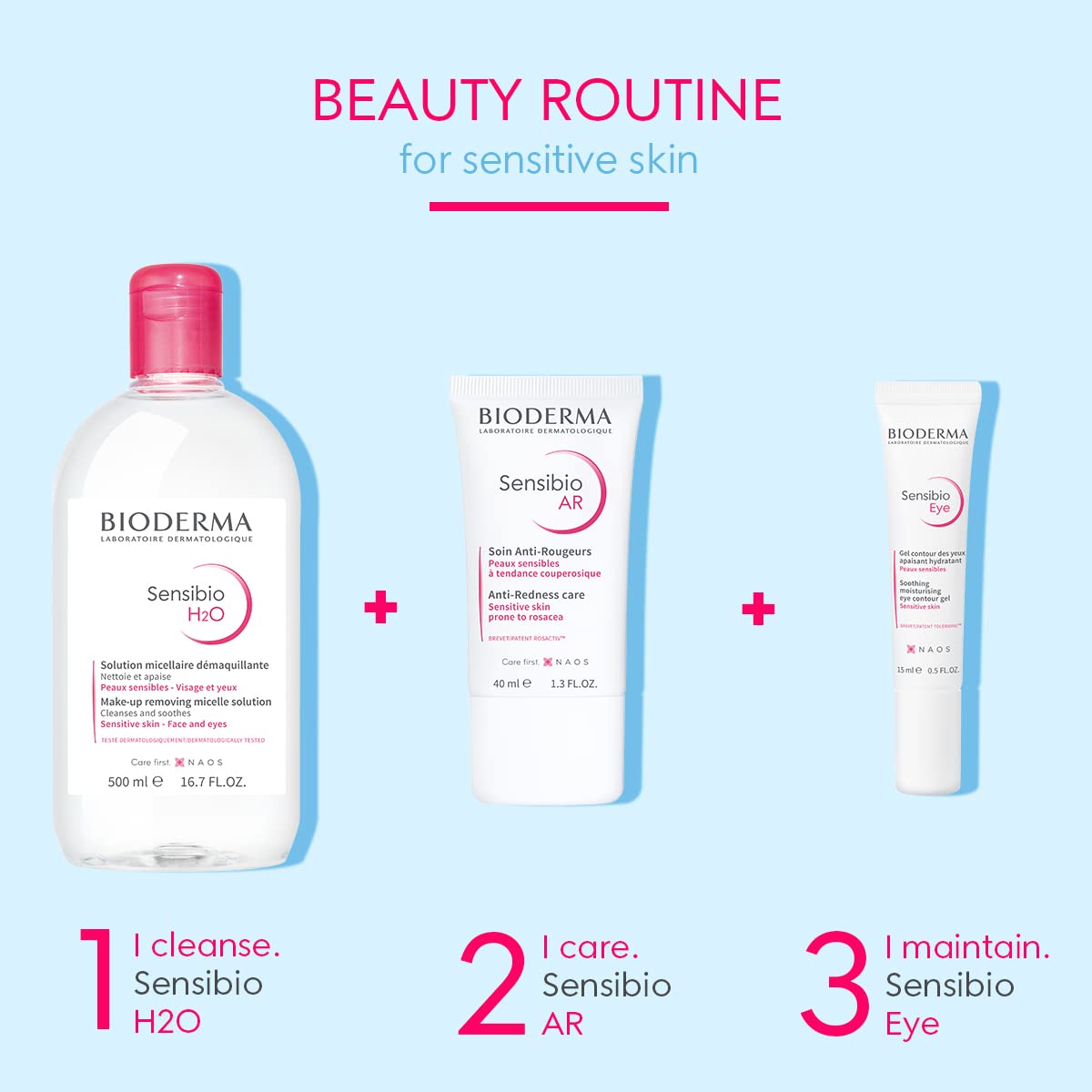 Bioderma - Sensibio AR Cream - Facial Redness Relief Lotion - Skin Soothing and Moisturizing - Face Lotion for Sensitive Skin