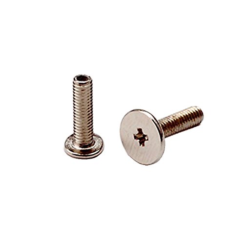 HH FASTENERS M3 Wafer Head Machine Screws,Laptop Screws,Head Dia.10mm,Metric,Right Hand,Pack of 50 (M3 x 8mm)