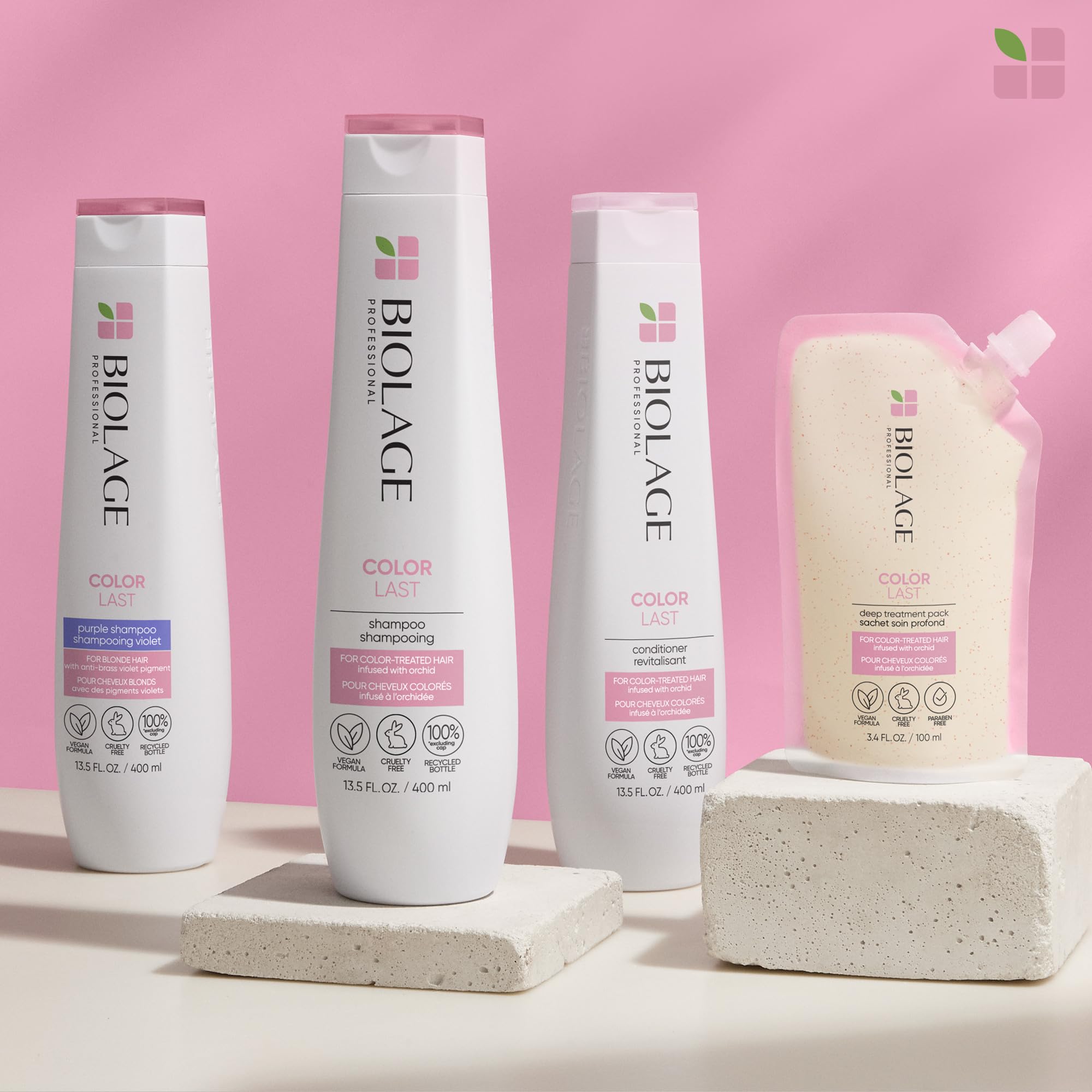 Biolage Color Last Conditioner | Color Safe Conditioner | Helps Maintain Depth & Shine | For Color-Treated Hair | Paraben & Silicone-Free | Vegan​| Cruelty Free | 33.8 Fl. Oz