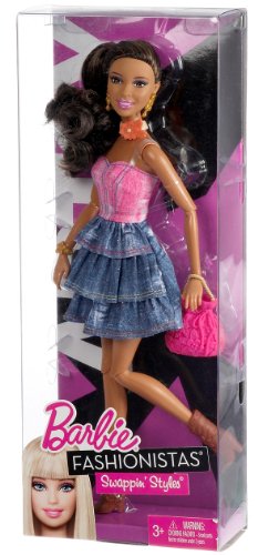 Barbie Fashionistas Swappin’ Styles Artsy Doll - 2011