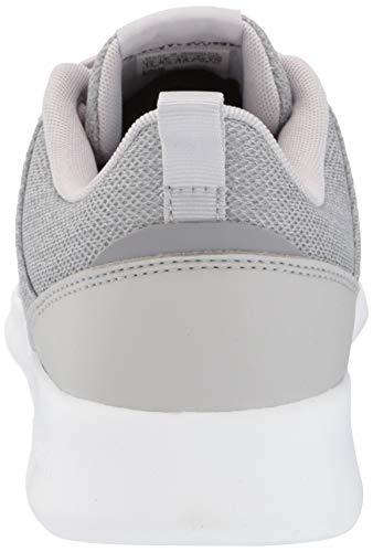 adidas Women's QT Racer 2.0 Running Shoe, Grey/White/Grey, 8.5