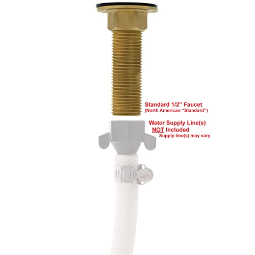 Ambassador Marine Elite "Arc" Spout Folding Tap, Chrome