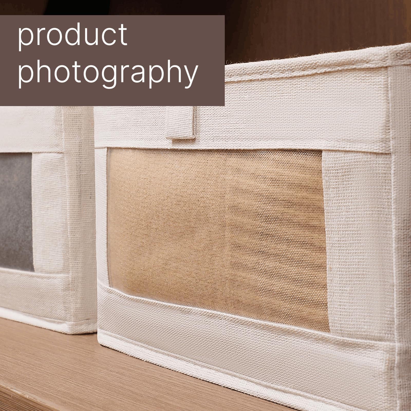 ACOMOON, 4 Pack, Linen Closet Organizers and Storage, Closet Storage Boxes, Closet Organizer, Fabric Storage Bins, Shelf Baskets, Collapsible Storage Bins, Storage Box with Viewable Window
