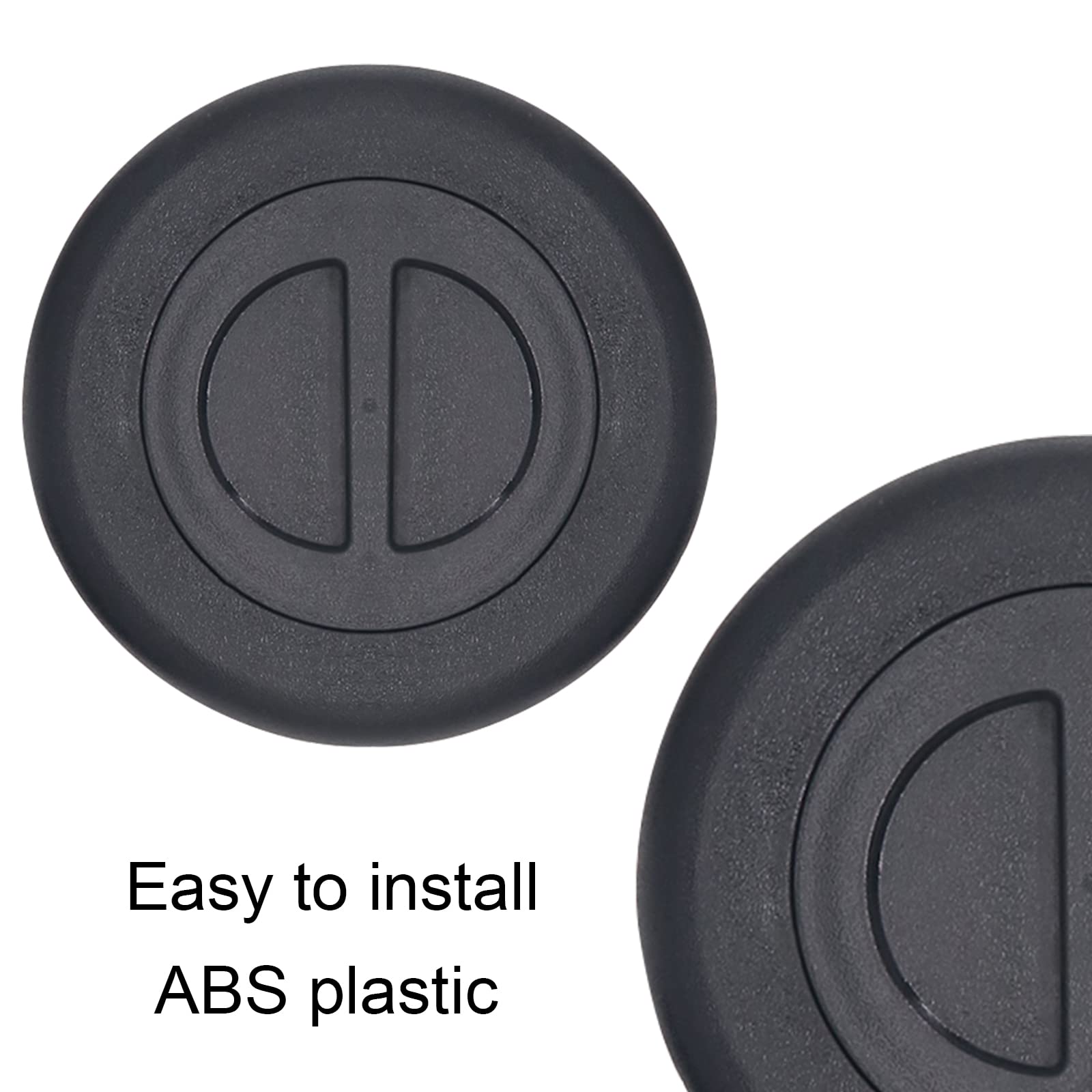 Bed Plug Cover Kit Compatible with 2014-2019 Dodge Ram 2500 3500 Pickups Replacement 68225506AA,Hitch Covers for Truck with 5th Wheel/Gooseneck Towing Setups/Trailer Tow Cover,Vanshly