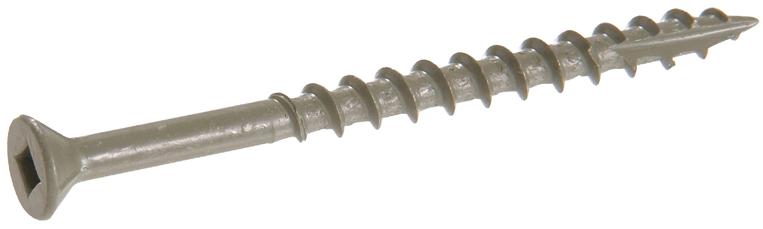 Hillman 48270 Green Square Drive Deck Screw #10 x 4", Ceramic