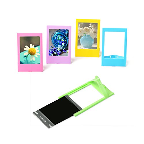 Leebotree Instant Camera Accessories Compatible with Fujifilm Instax Mini 11 Instant Film Camera Include Case/Album/Wall Hang Frames/Film Frames/Border Stickers/Corner Stickers (Lilac Purple)