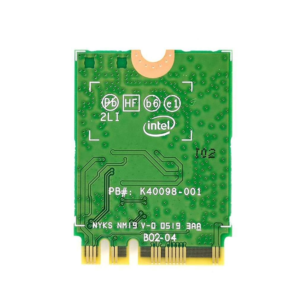 HighZer0 Electronics Dual Band Wireless AX200NGW for Intel AX200 WiFi 6 Adapter 2.4GHz 574Mbps/5GHz 2.4Gbps 802.11AX Network Card Supports Bluetooth 5.0 Wireless Network Adapter