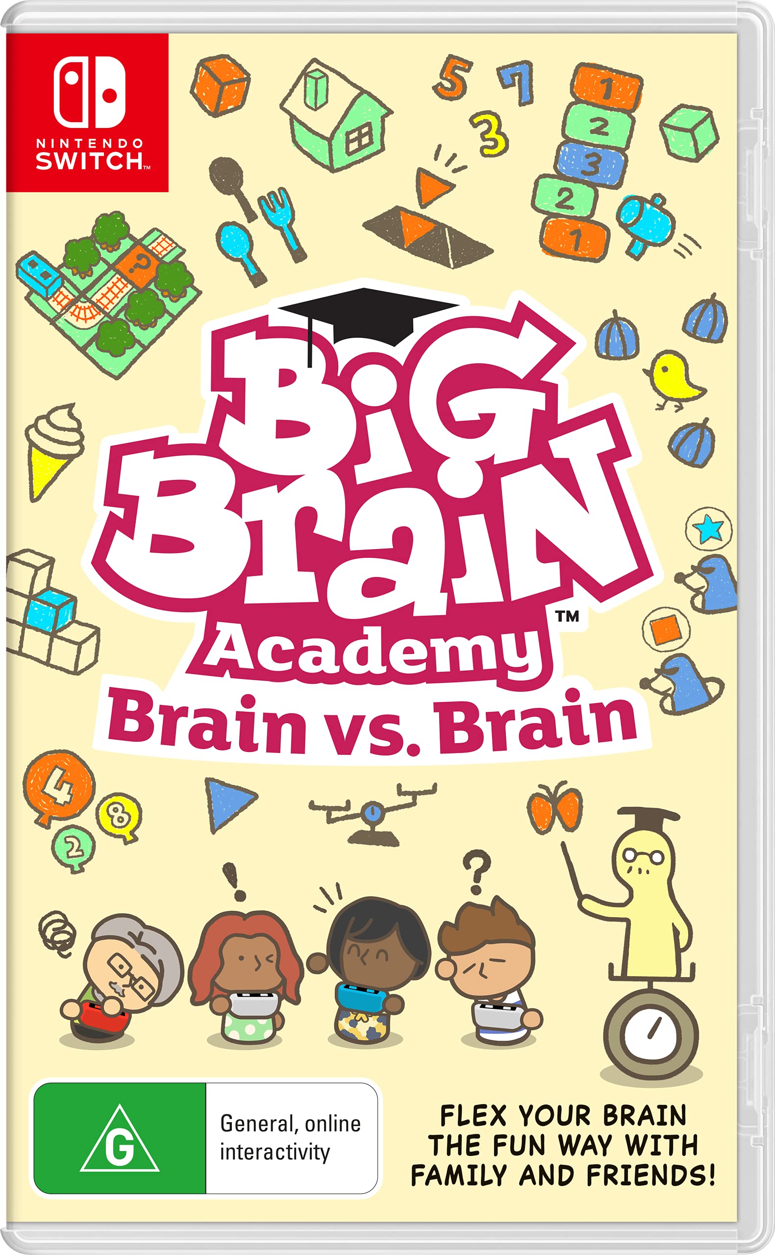 Big Brain Academy: Brain vs. Brain - Nintendo Switch (Australian Version)