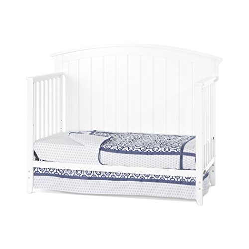 Child Craft Delaney 4-in-1 Convertible Crib, Matte White