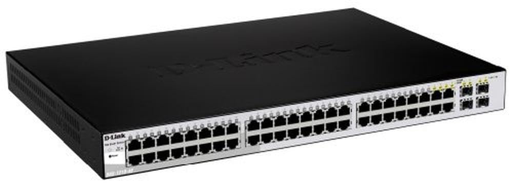D-Link DGS-1210-48 48-Port Gigabit Smart Switch with 4 Combo SFP Ports