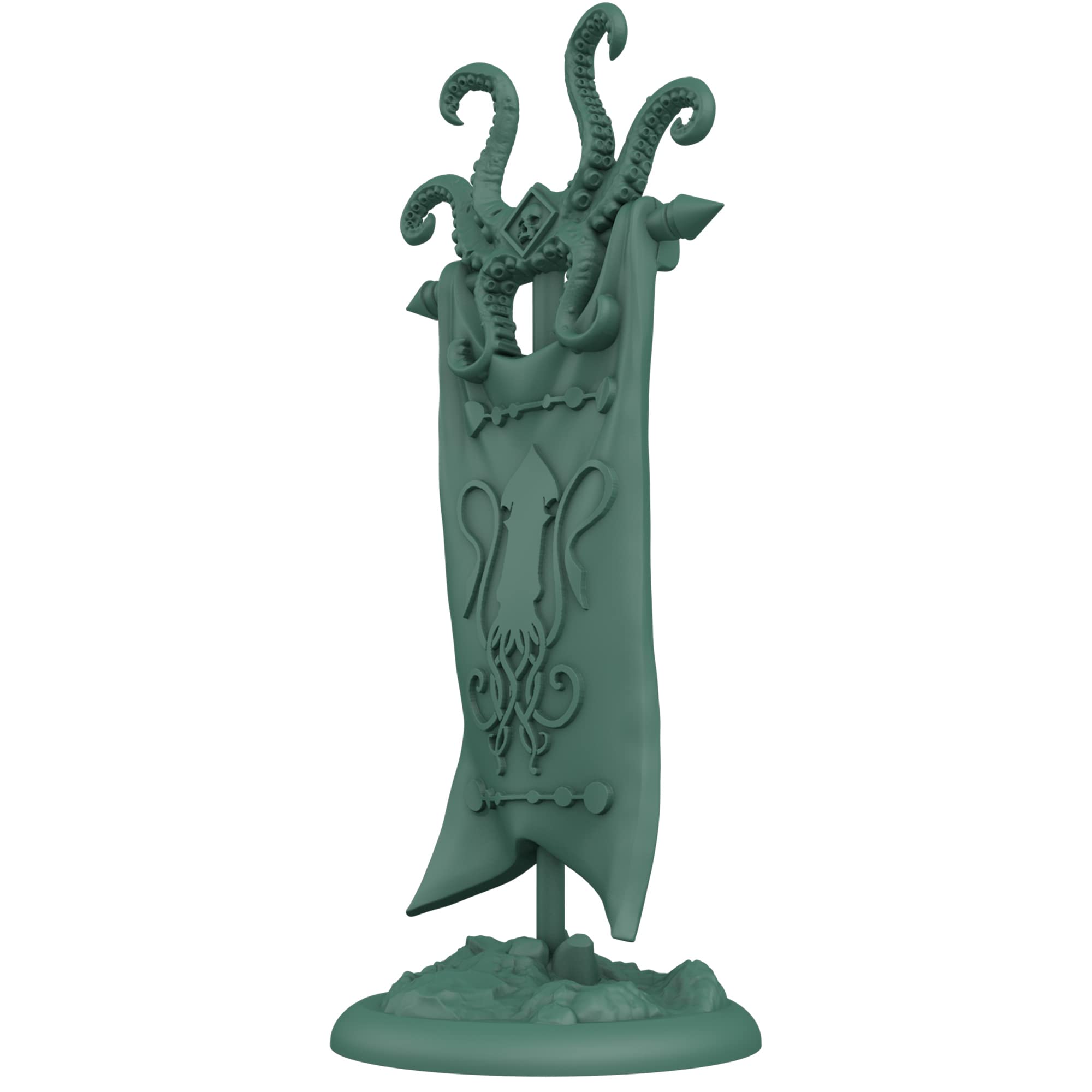 CMON A Song of Ice and Fire Tabletop Miniatures Game | Greyjoy Deluxe Activation Banner | Strategy Game for Teens and Adults | Ages 14+ | 2+ Players | Made