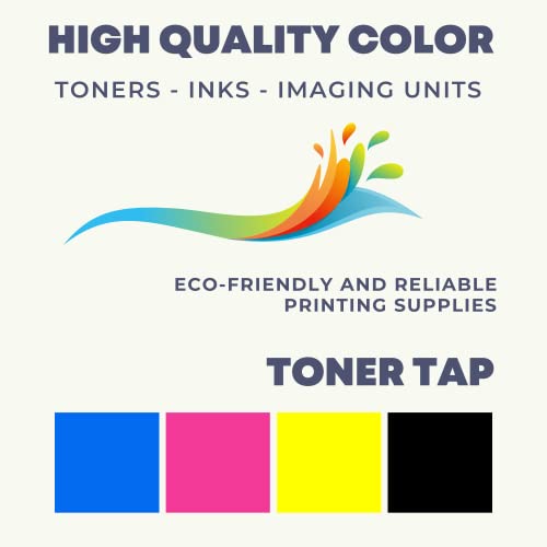 Toner Tap High Yield for Ricoh MP C406 C307 C306 (4-Pack Bundle) 842091 842092 842093 842094 Compatible Cartridge Replacements