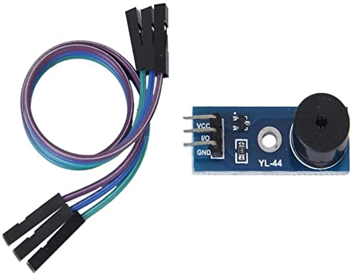 RedTagCanada Active Buzzer Alarm Module Beep Sensor 3-Pin 3.3V-5V for Arduino Smart Car// 9012 Transistor 3 Wires Active Buzzer Alarm Sensor Module DC 3.3V- 5V
