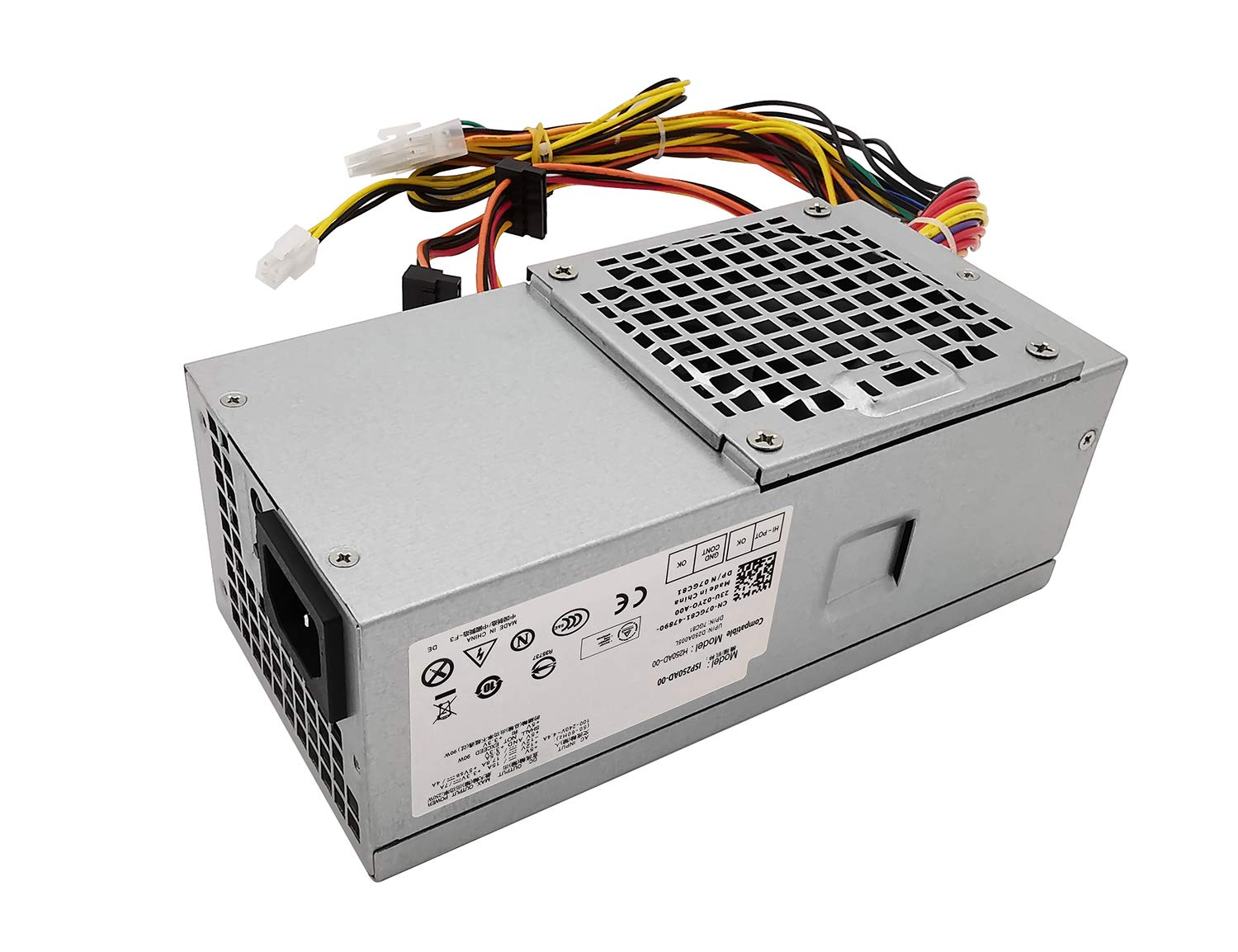 D250AD-00 H250AD-00 250W Power Supply Compatible with Optiplex 390 790 990 3010 Inspiron 537s 540s 545s 546s 560s 570s 580s 620s Vostro 200s 220s 230s 260s 400s Studio 540s 537s 560s Slim DT Systems