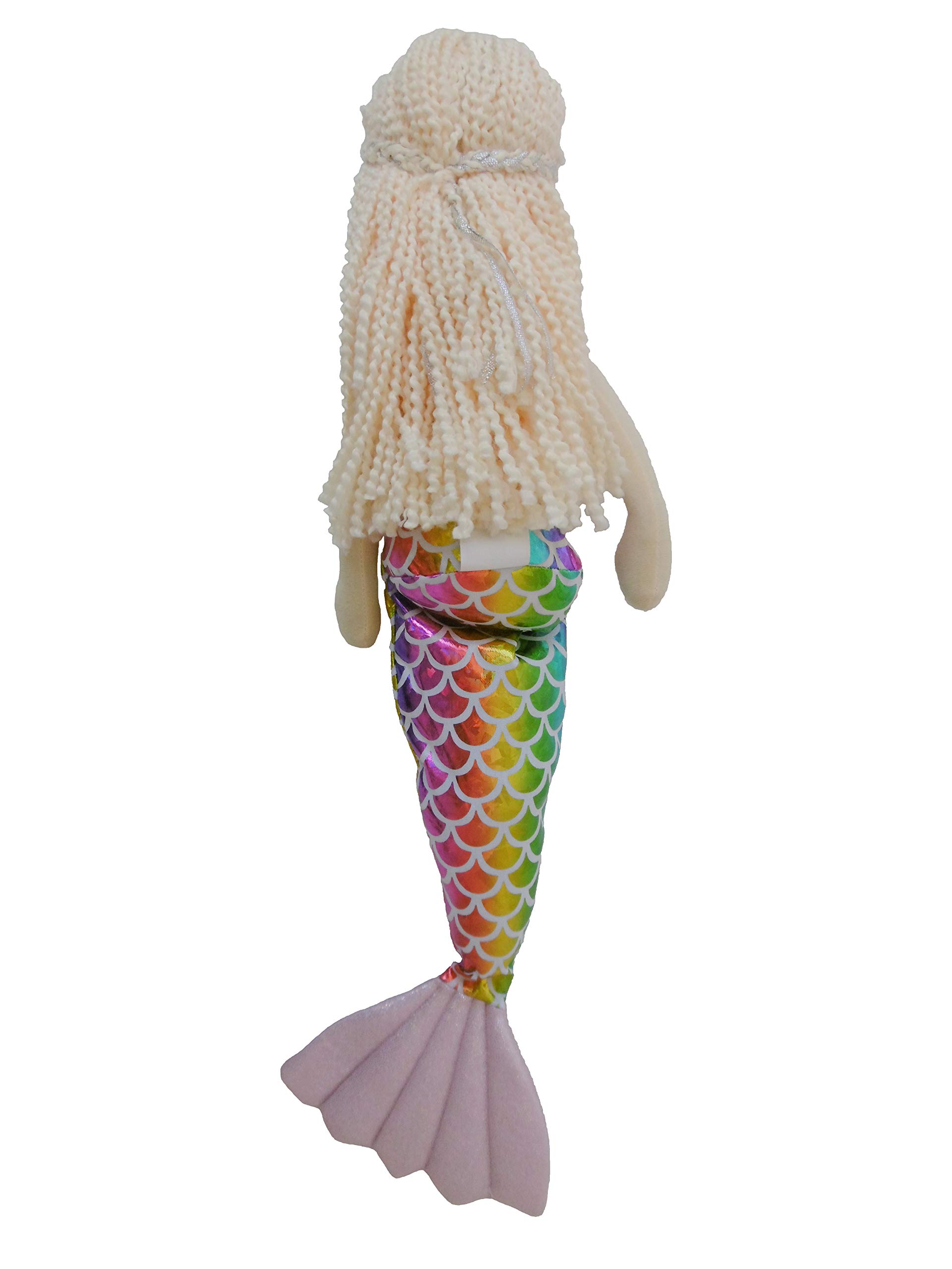 Birsppy Mermaid Doll Pink Rainbow Color | Mermaid Plush | Soft Toy Premium Quality | 18''
