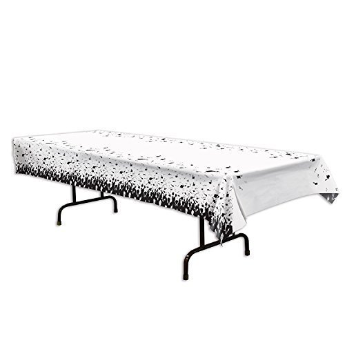 Beistle Graduation Tablecover, 54β x 108β β Plastic Table Cloth, Rectangular Tablecloth, Table Covers for Party, Graduation Tablecloth, Graduation Party Decorations, Graduation Party Table Cover