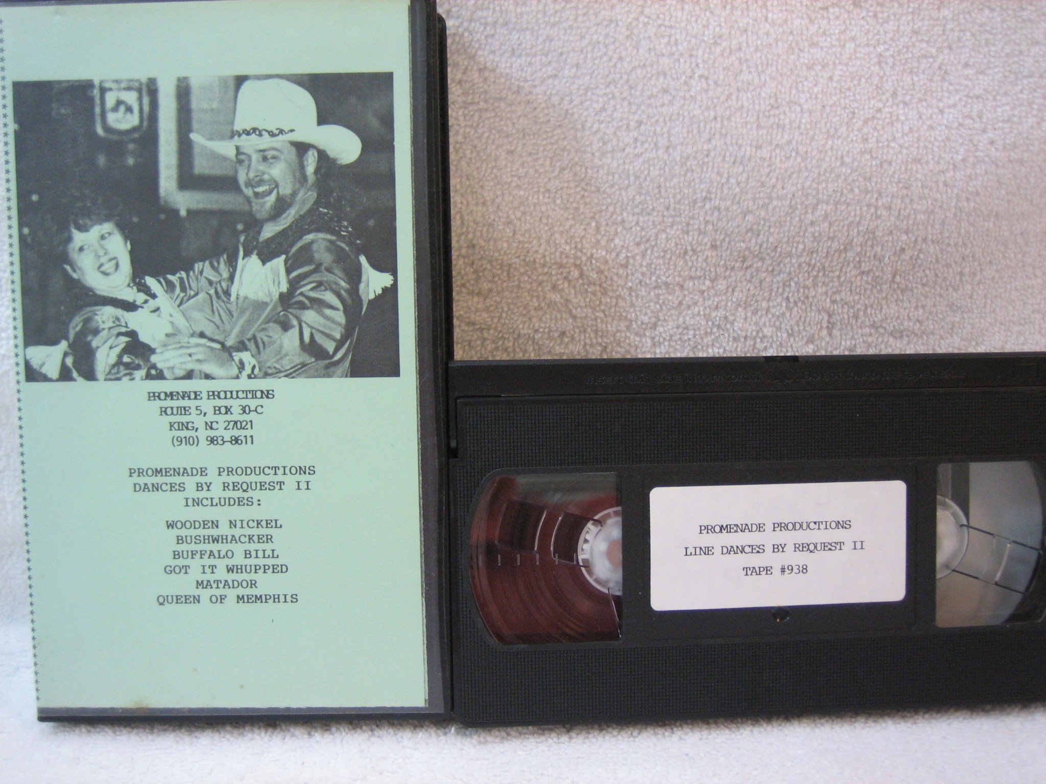 Dances by Request II - Promenade Productions #938 VHS Cassette