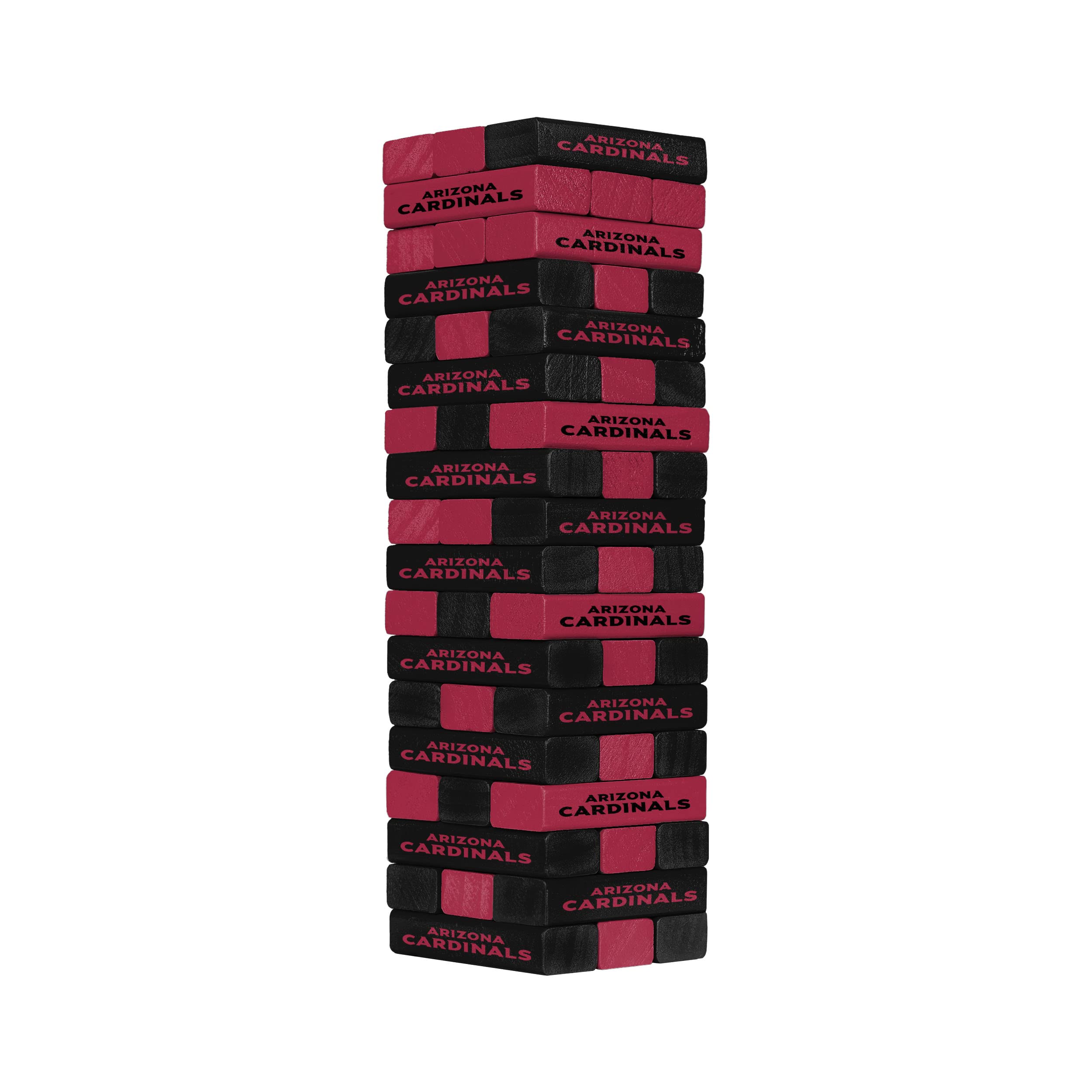 FOCO unisex adult NFL Team Logo Stackable Blocks Game, Team Color, 9-594 US