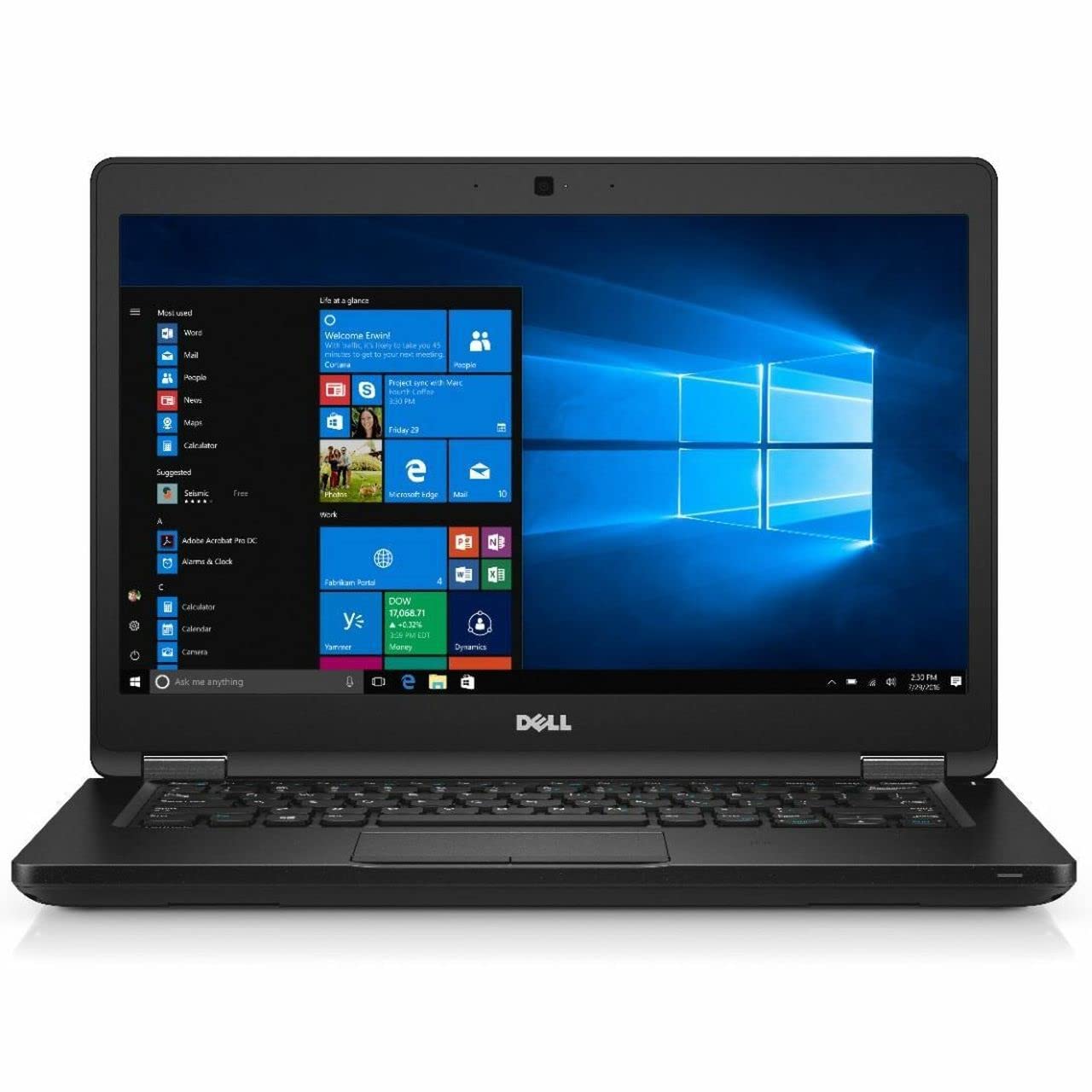 Dell Latitude 5490 Laptop, 14inch FHD (1920x1080), Intel Core 8th Gen i5-8350U, 8GB RAM, 500GB Hard Drive, Windows 10 Pro (Renewed)