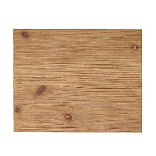 Christopher Knight Home Darlah Small Firwood Antique Table, Antique, Antique Natural and Black With Blue, 10.25”D x 12.75”W x 19.50”H