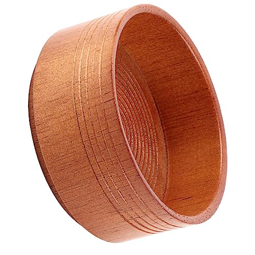 Akozon Shaving Mug, shaving bowl, Wooden Shaving Soap Bowl Cup Mug beard soap assembly proraso Man Shaver Razor Cleansing Foam Round owl Tool For