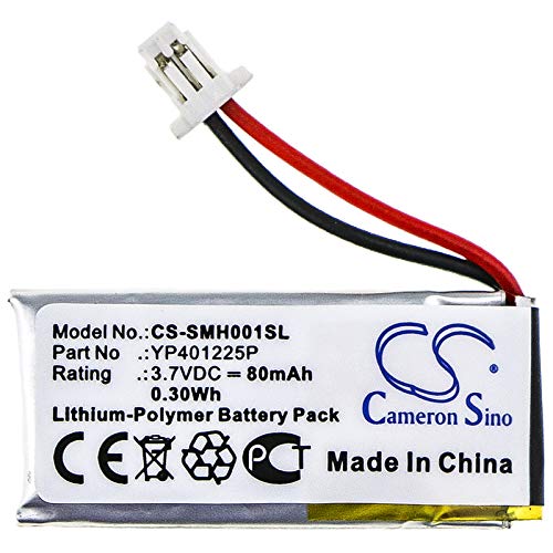 Estry Battery Replacement for Sena 10U-AR-01 10U-HR-01 SC-HR01 YP401225P