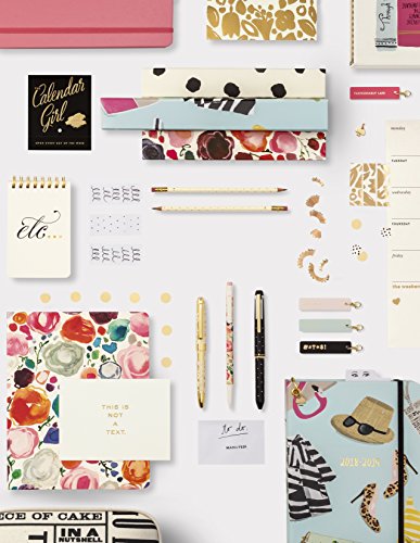 Kate Spade New York Greeting Card Set of 10 with Blank Interior and Lined Envelopes, This Is Not A Text (Gold)