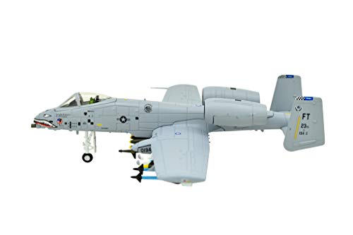 TANG DYNASTY(TM) 1:100 A-10 Thunderbolt II Ground Attack Aircraft Metal Plane Model,US Air Force, Military Airplane Model,Diecast Plane,for Collecting and Gift (Conventional Coating)