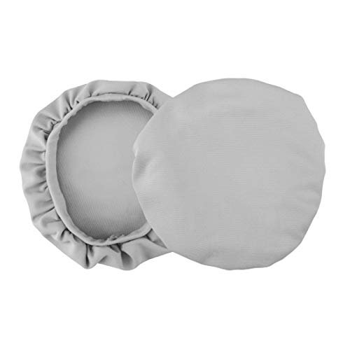 Linkidea 2 Pairs Earpad Covers Compatible with Bose QC35, QC35(Series II), QC25, QC15, Crusher 360, Venue, Hesh3, Headphone Earcup Covers/Stretchable and Washable Sanitary Earpad Protectors (Grey, M)