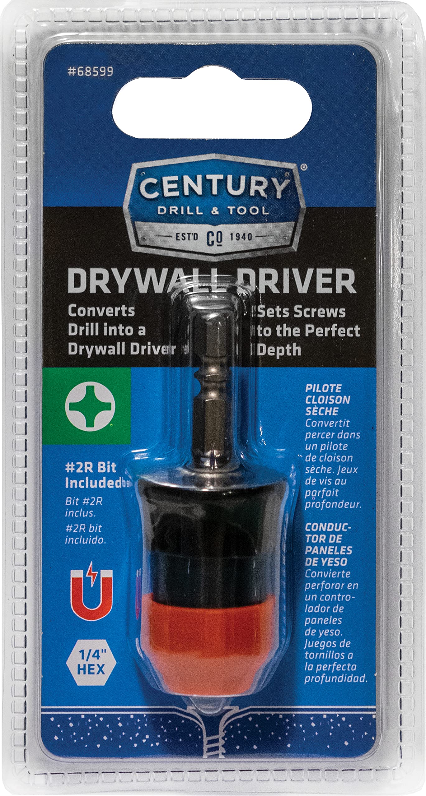 Century Drill & Tool 68599 Decter Screw Setter