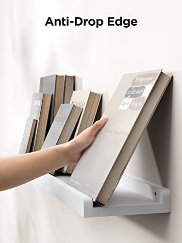 AMADA HOMEFURNISHING 2 Pack Floating Shelves and U-Shaped Floating Shelves