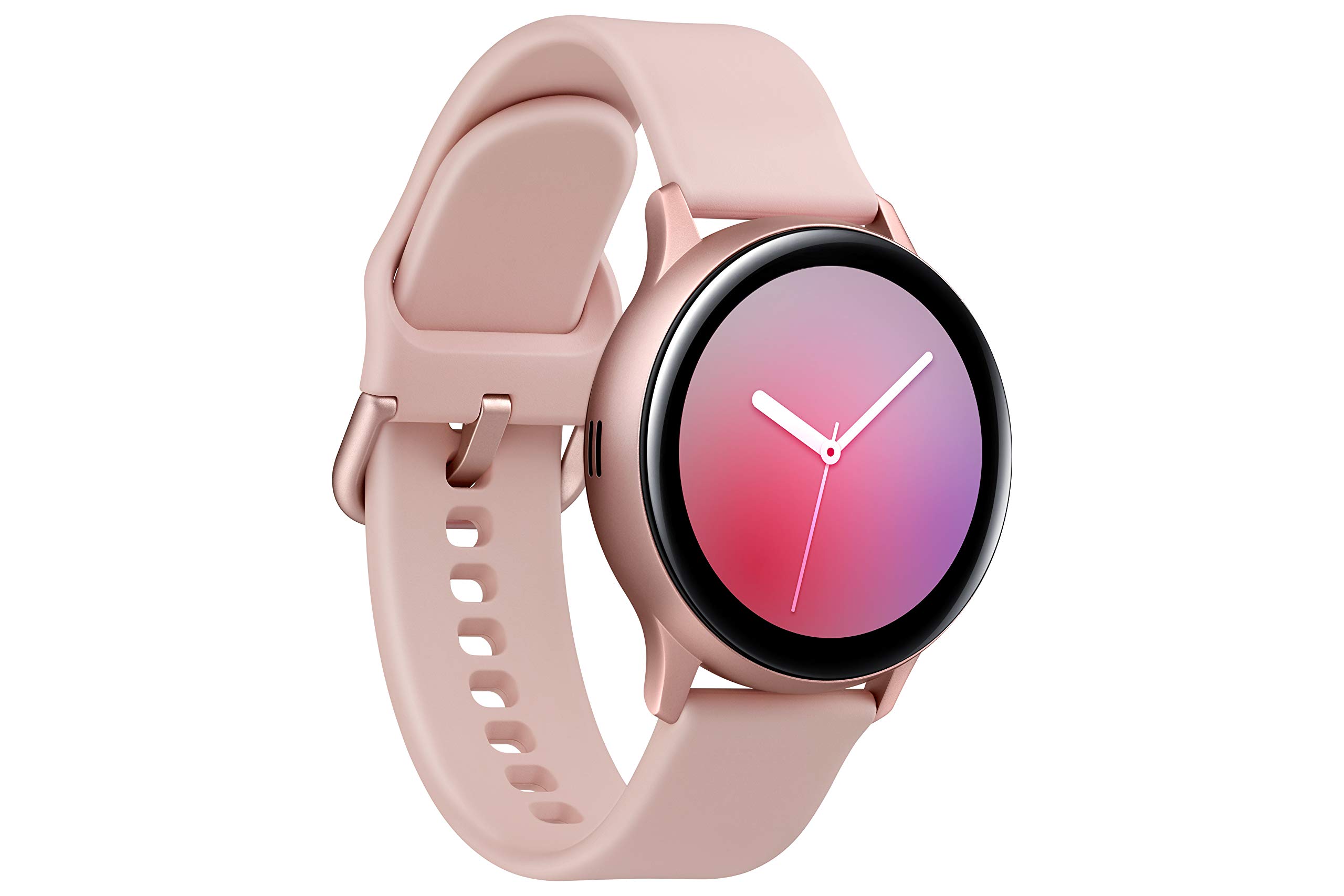 SAMSUNG Galaxy Watch Active2 - IP68 Water Resistant, Aluminum Bezel, GPS, Heart Rate, Fitness Bluetooth Smartwatch - International Version (R830-40mm, Pink Gold)