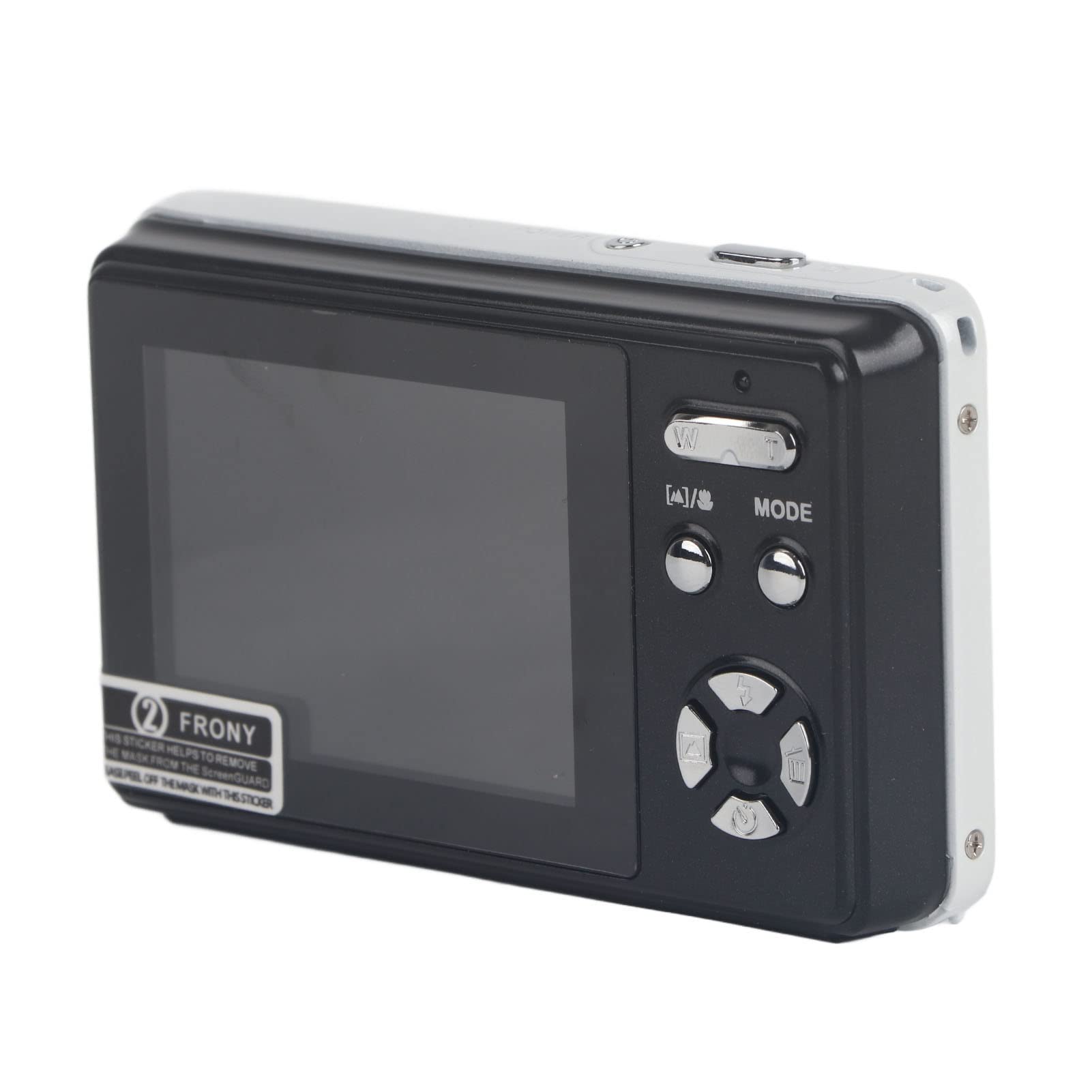40MP Digital Camera, 2.4 Inch IPS Screen, 16x HD Digital Zoom, 32GB, USB Rechargeable, Lightweight and Compact, Easy to Use, for Beginners (Black)