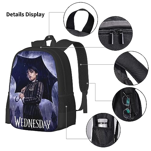 ANLA Backpacks Set for Boys Girls Backpack with Lunch Box Lunch Bag Pencil Case Pencil Bag 17 Inch Backpacks Schoolbag 3 piece for