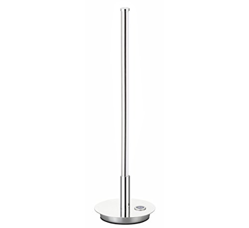 JONATHAN Y JYL7002A Keira 16.5" LED Integrated Table Lamp Modern,Contemporary for Bedroom, Living Room, Office, College Dorm, Coffee Table, Bookcase, Chrome