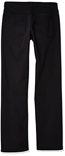 Amazon Essentials Men's Straight-Fit Stretch Jean, Black, 28W x 28L