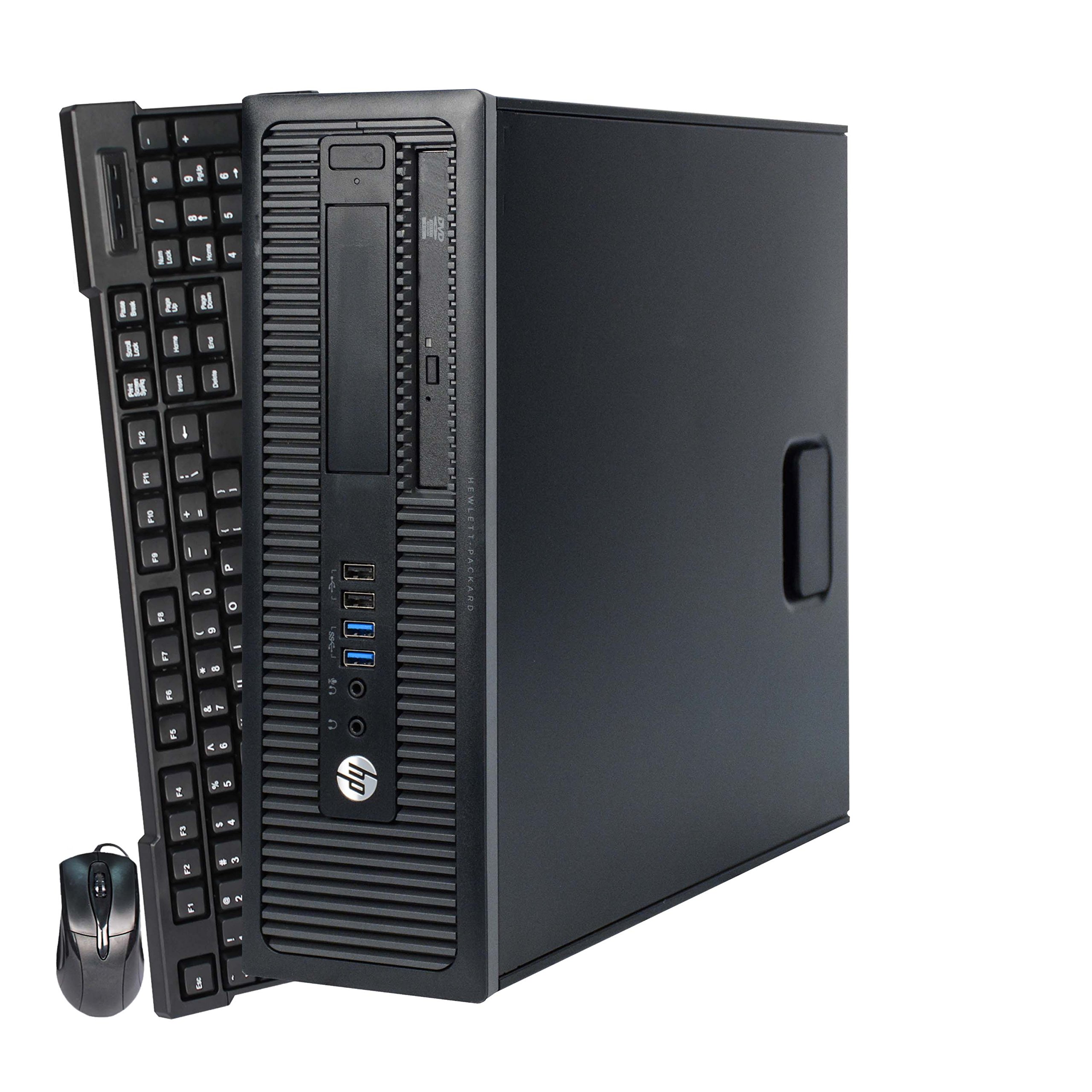 HP EliteDesk 800G1 Small Form Business High Performance Desktop Computer(Intel Core i5 4570 3.2G,16G RAM,3TB,DVD,WIFI,DisplayPort,VGA,S/PDIF, USB 3.0, Windows 10 Professional)(Renewed)