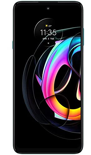 Motorola Edge 20 Lite (128GB, 6GB) 6.7" 90Hz OLED, Dual SIM (Euro 5G / Global 4G LTE) GSM Unlocked (T-Mobile, AT&T, Metro) International Model XT2139-1 (Lagoon Green)