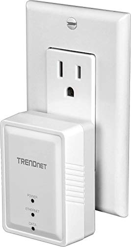 TRENDnet Powerline 500 AV Mini Network Starter Kit, Includes 2 x TPL-406E Adapters, TPL-406E2K (Renewed)