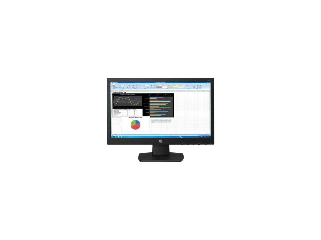 HP N223 LED Monitor - 21.5" (21.5" viewable) - 1920 x 1080 Full HD (1080p) - TN - 250 cd/m² - 600:1-5 ms - HDMI, VGA - Black - Promo