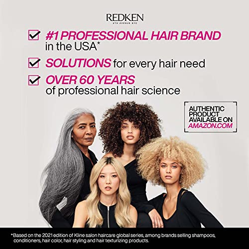 Redken Blondage Express Anti-Brass Mask For Blonde & Highlighted Hair - Ultra-Pigmented Purple Mask For Blonde Hair