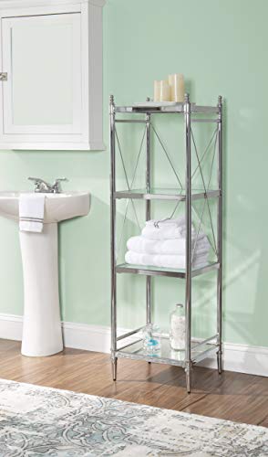 Linon Shelf, Chrome