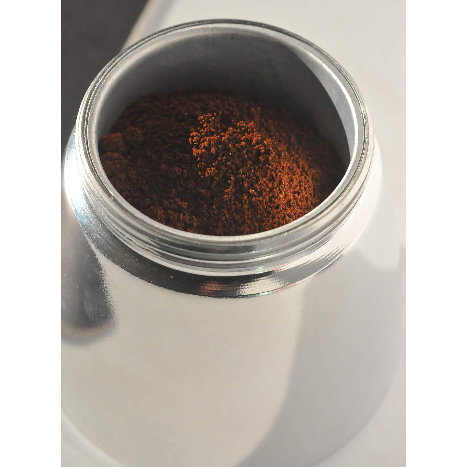 aerolatte Moka Stovetop Espresso Pot Coffee Maker, 6 Cup Capacity